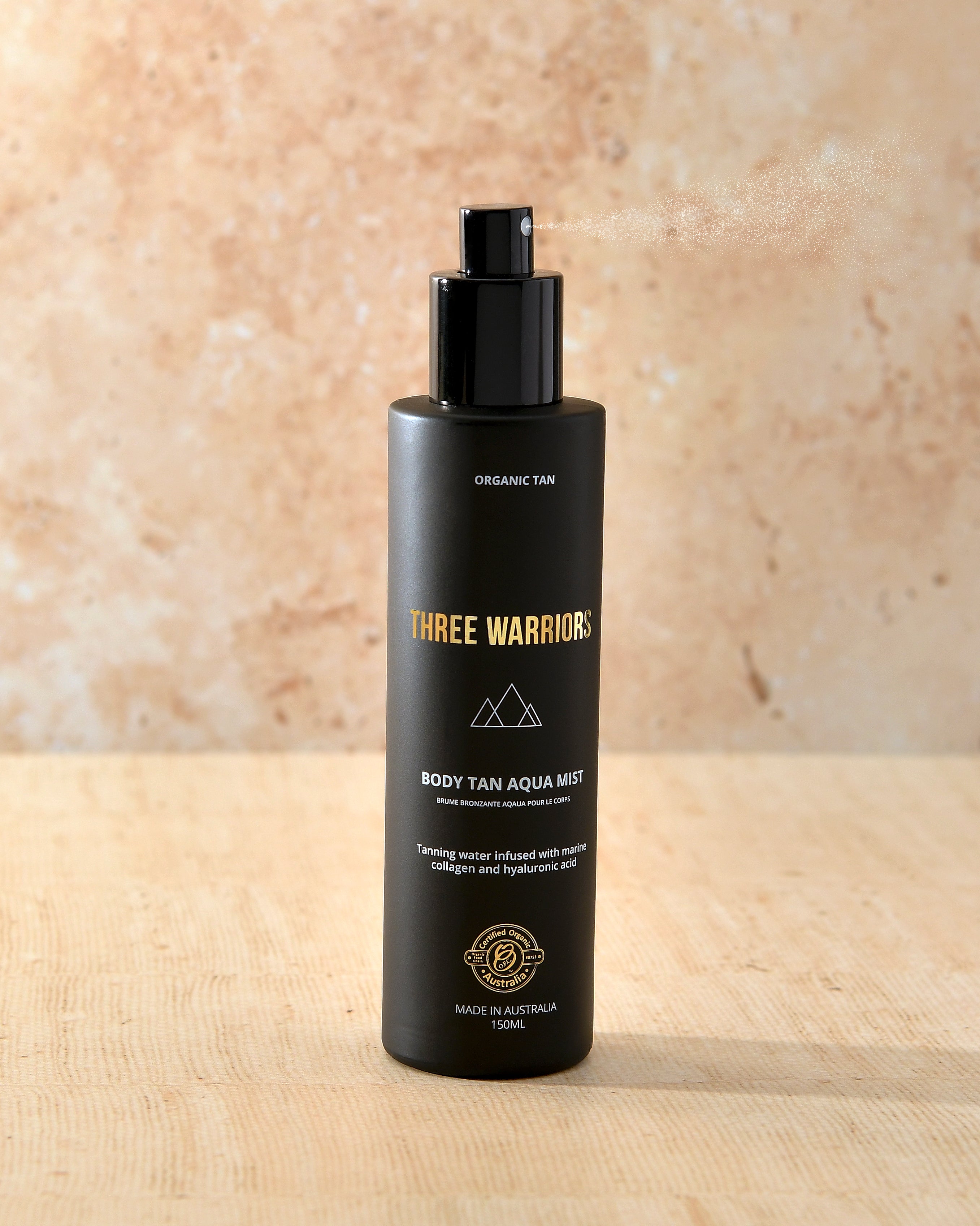 Buy The Three Warriors - Body Tan Aqua Mist by Runway Room